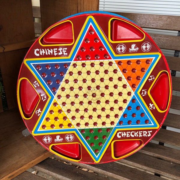 Chinese Checkers Tin - Etsy