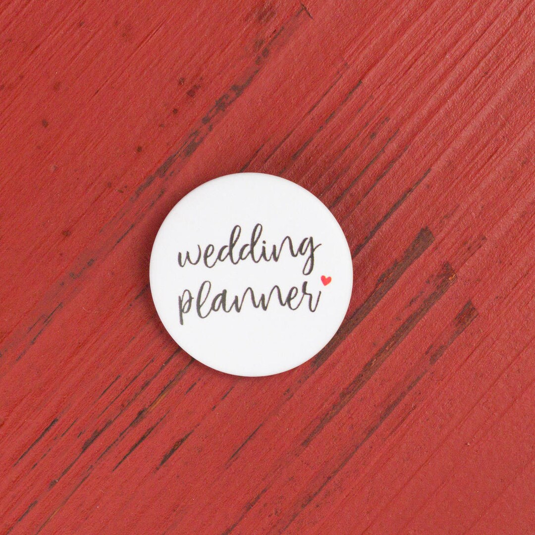 Badge Wedding Wedding Planner - Etsy
