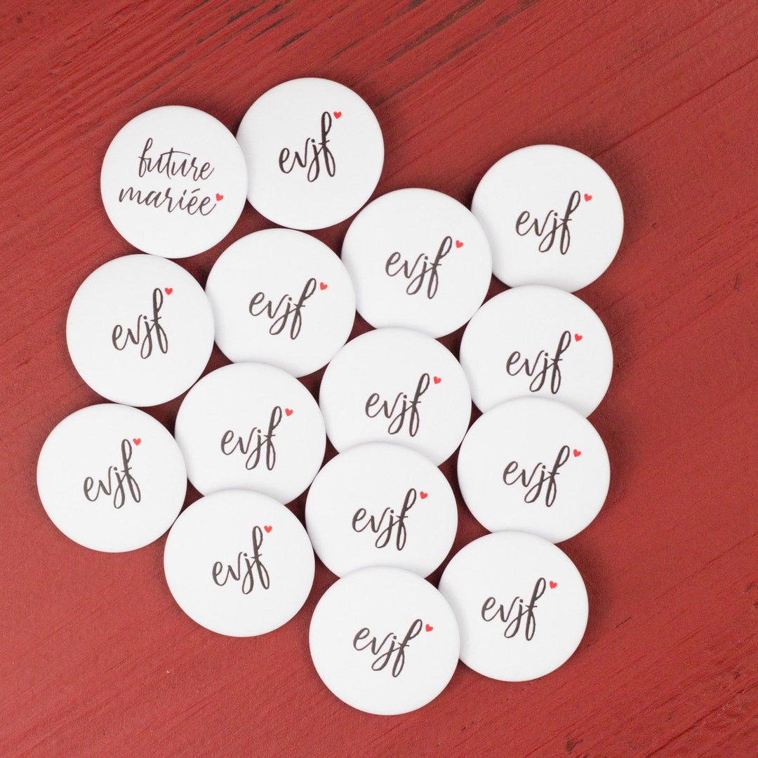 14 Bachelorette Party Badges 1 Bride-to-be - Etsy