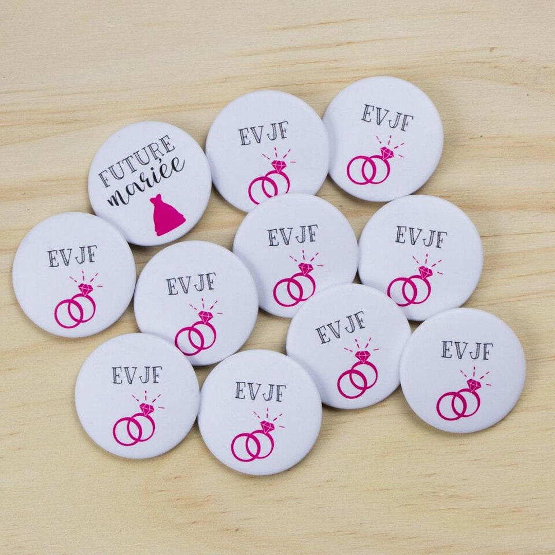 10 Bachelorette Party Badges 1 Bride-to-be - Etsy