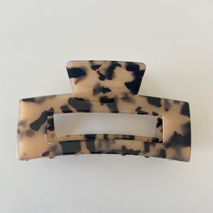 Medium 4 Inch Hair Claw, Thick Hair Claw Clip / Tortoise Hair Clip - Etsy