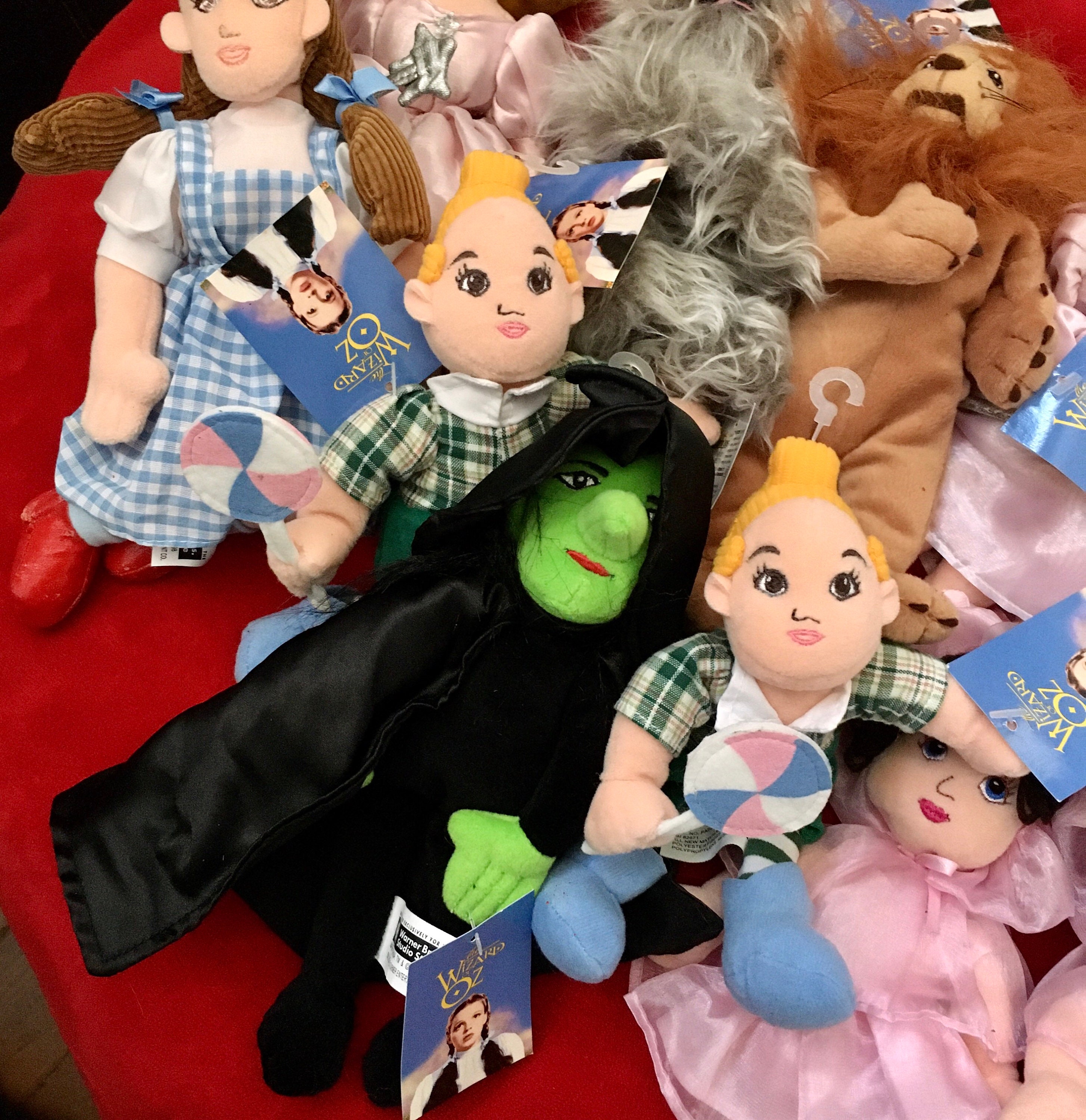 1998 Lot Of 12 Wizard Of Oz Plush Nwt Etsy