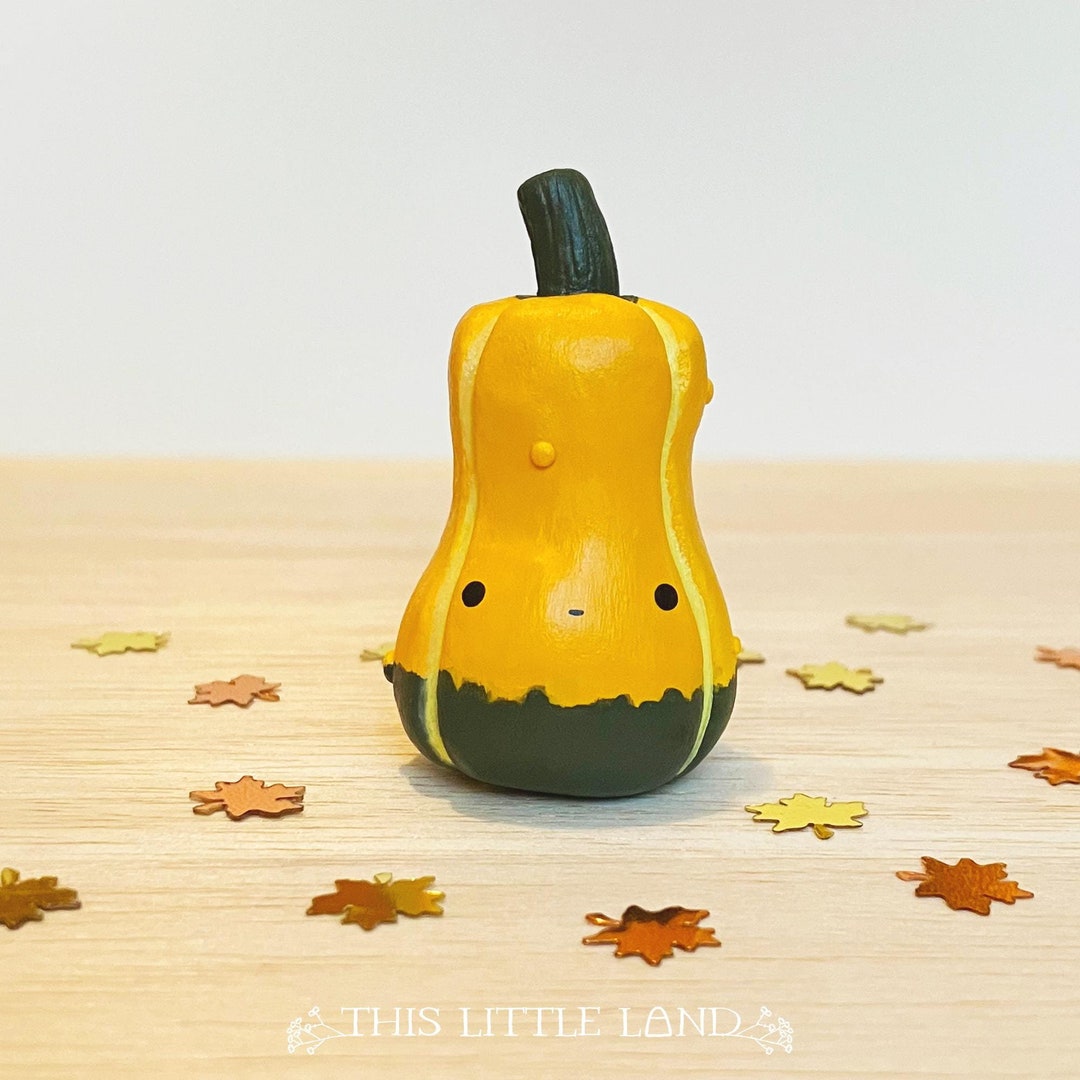 Little Gourd Desk Buddy Yellow/green Gourd Figurine Clay Gourd Mini ...