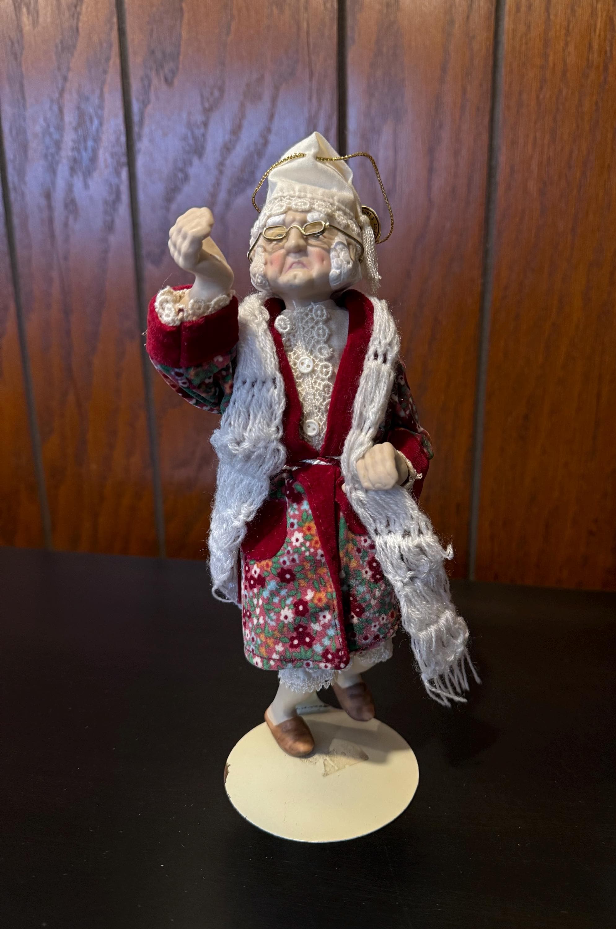 1980s Kurt S Adler Christmas Carol 9" Figures - Scrooge and Crachit ...