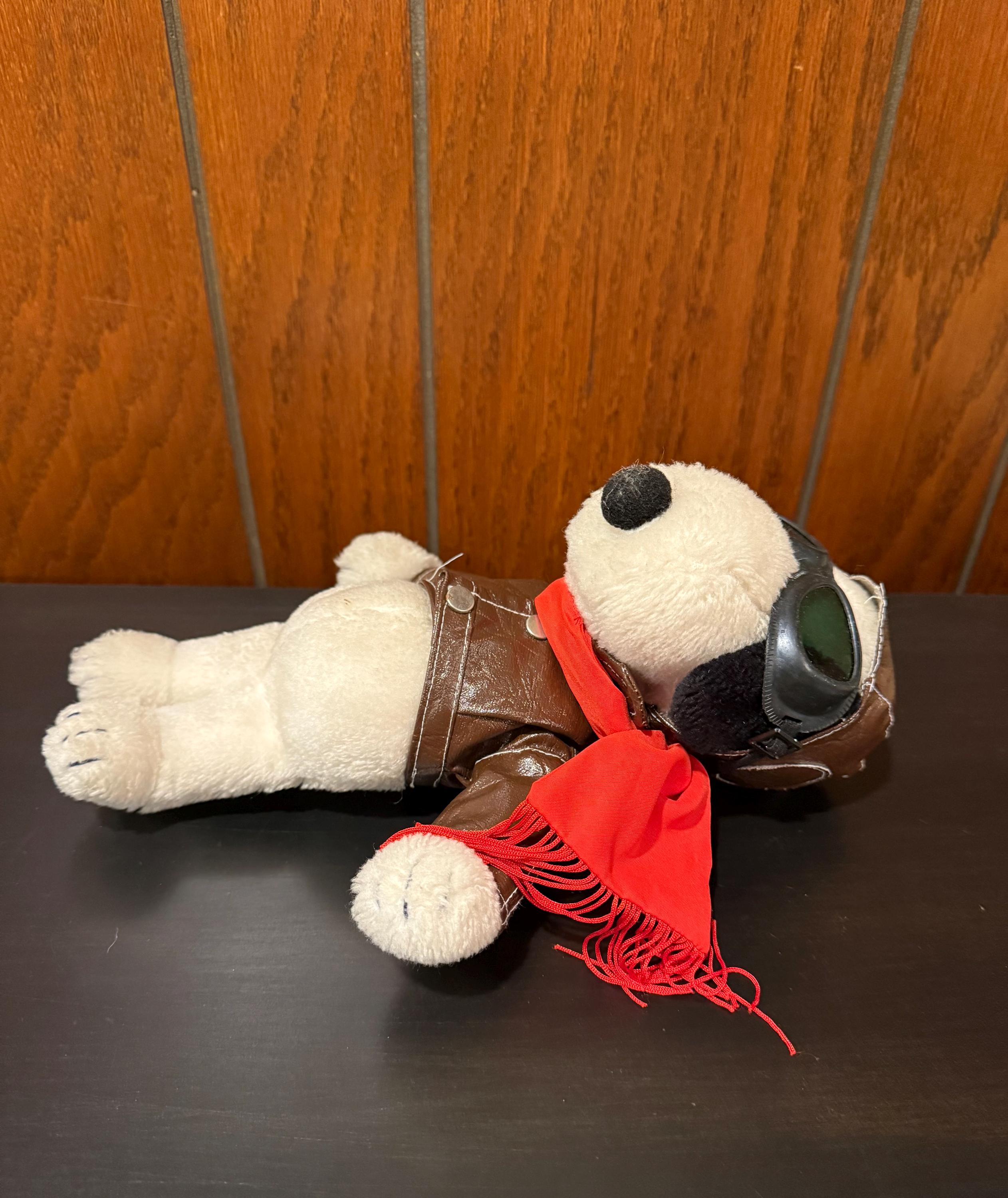 1968 Aviator Snoopy Peanuts Plush - Etsy