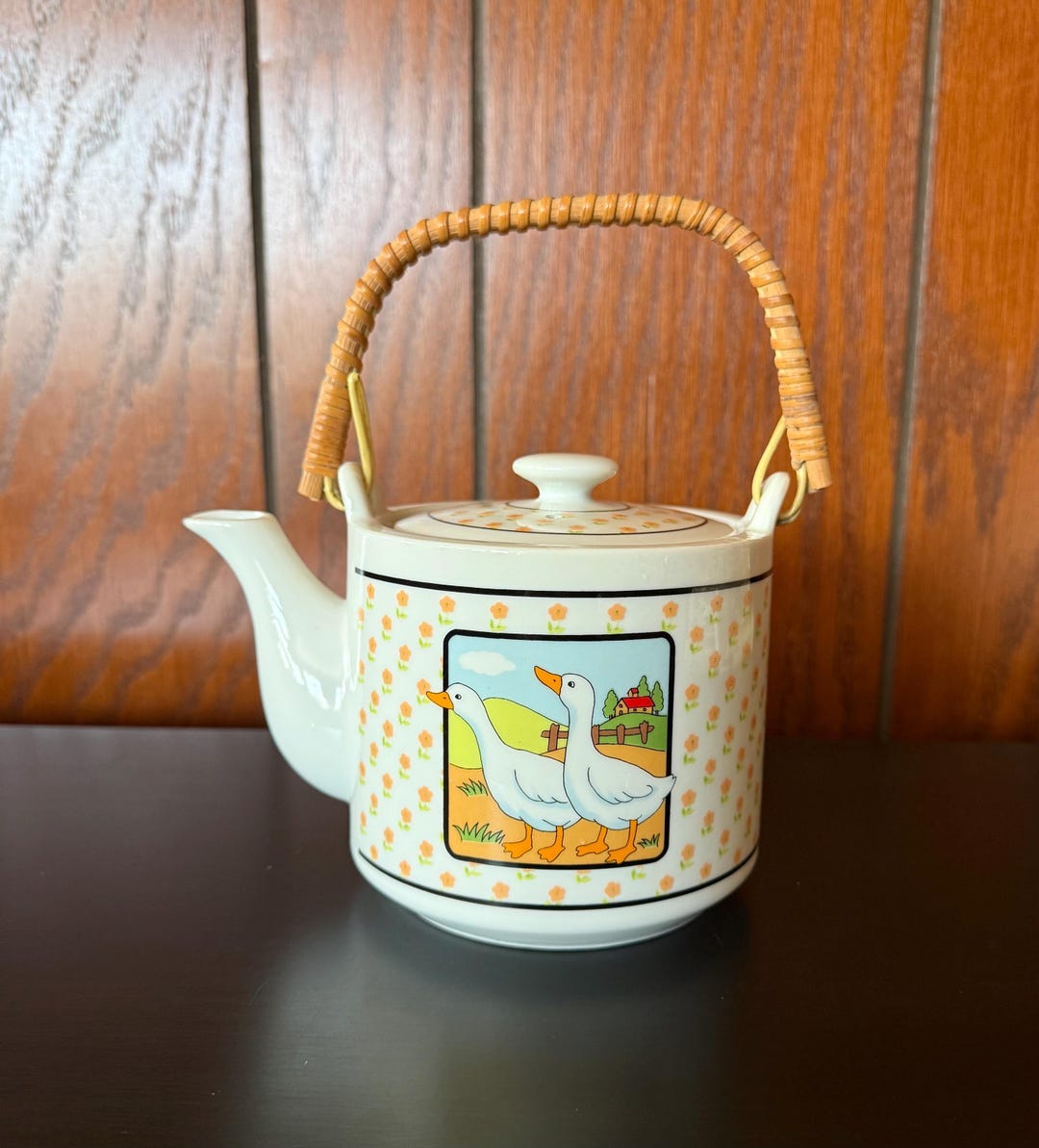 Empress by Haruta Japan Country Life Goose Teapot - Etsy