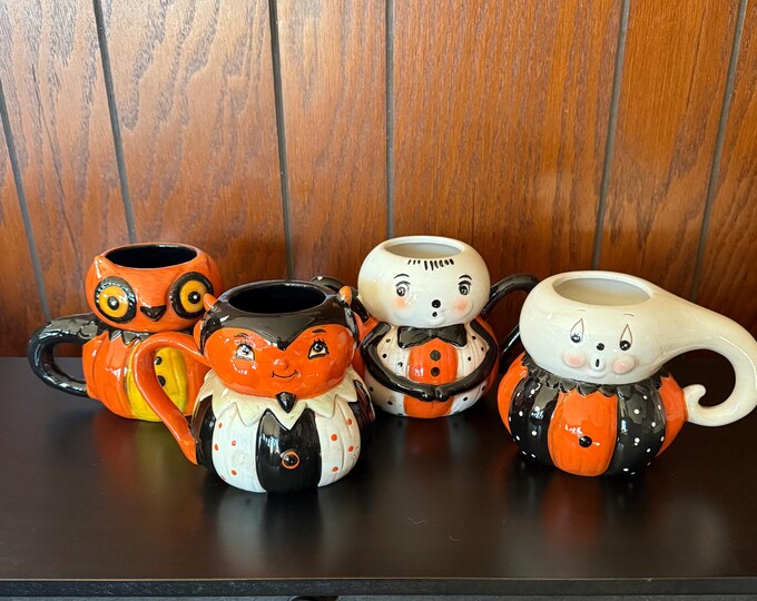 Your Choice Johanna Parker Pumpkin Peeps Halloween Mugs - Owl, Devil ...