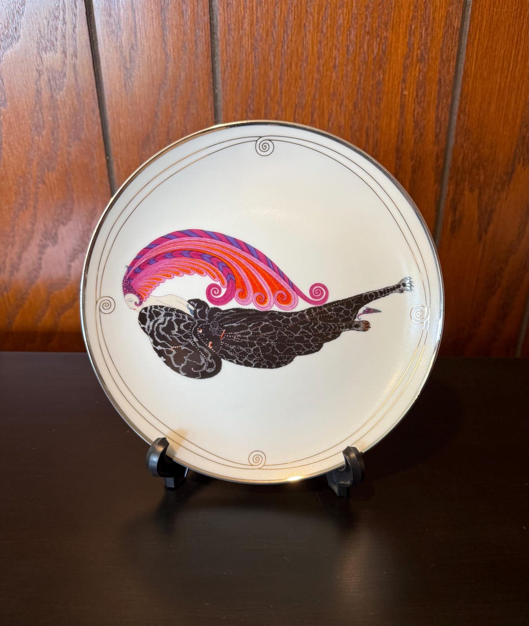 House of Erte Beauty and the Beast Limited Edition Decorative Porcelain ...