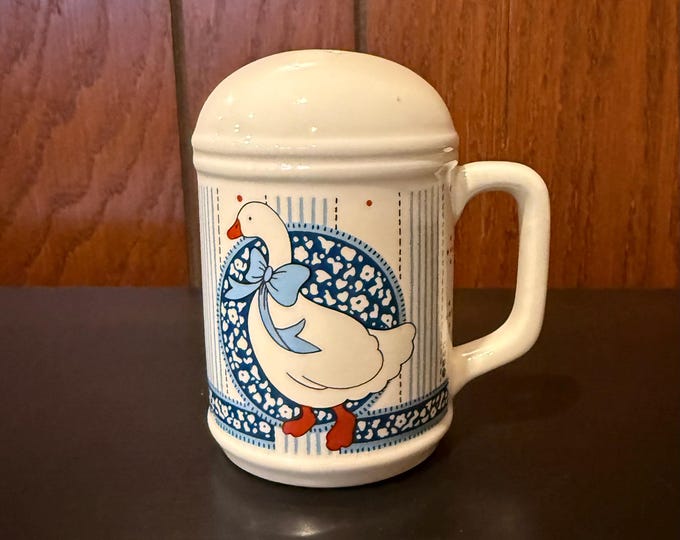 Vintage B&D Blue Ribbon Country Goose Pepper Shaker - Etsy