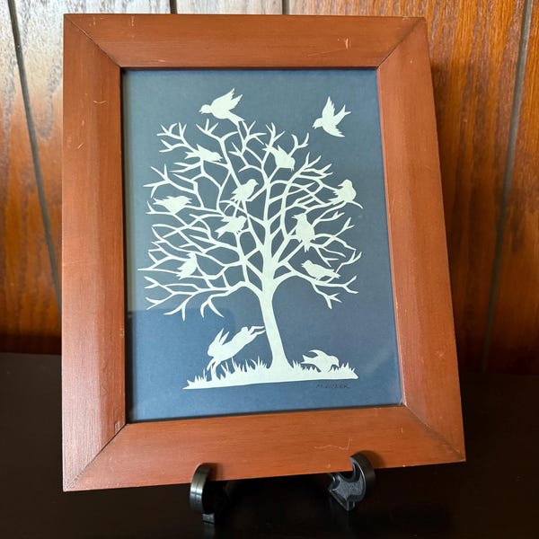 Scherenschnitte Tree - Etsy