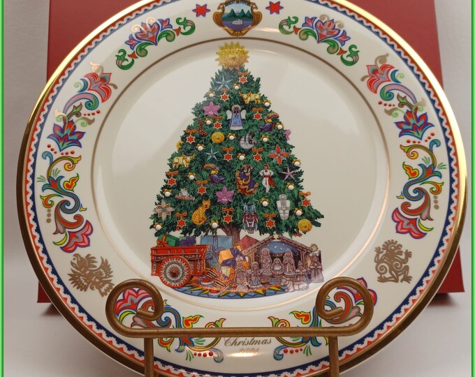 Lenox Trees Around the World Collector Plate Costa Rico 2021 New in Box ...