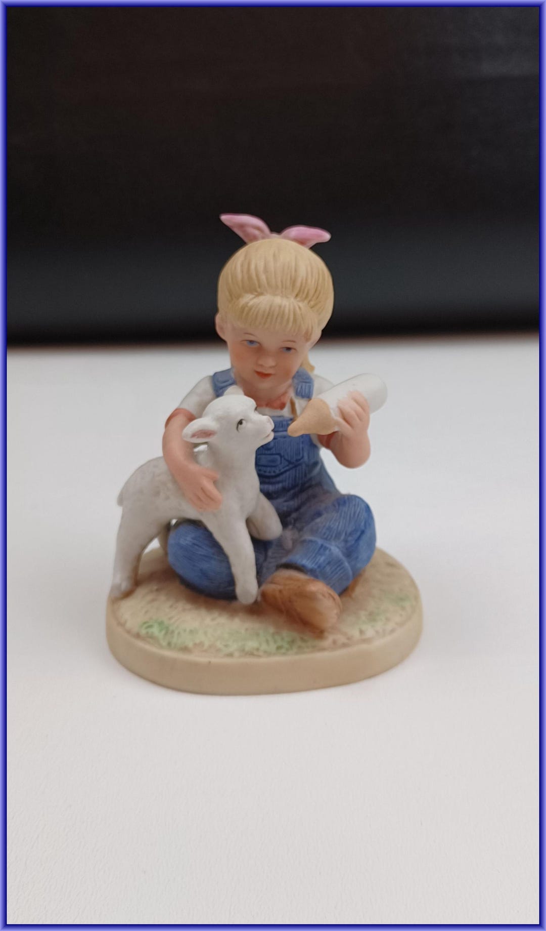 Denim Days Porcelain Figurine New Beginnings Debbie Lamb #1500 Vintage ...