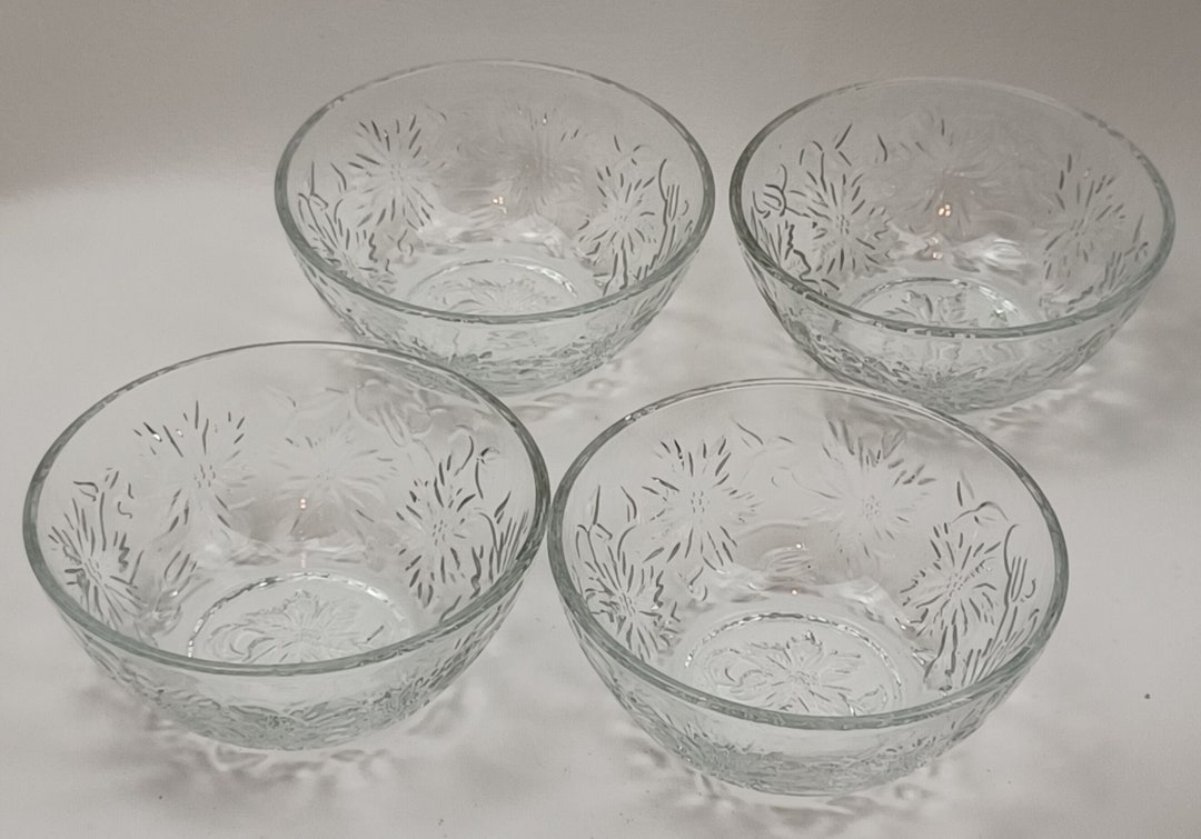 Set of 4 Coupe Soup Bowls Princess House Fantasia - Etsy