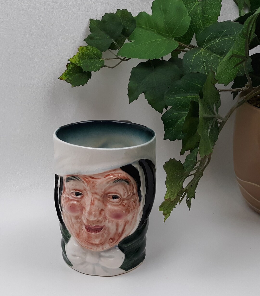 Vintage Toby Beer Mug Old Lady Occupied Japan 1945 - Etsy