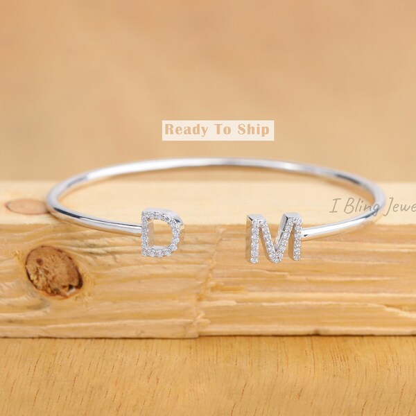 Diamond Bangle - Etsy