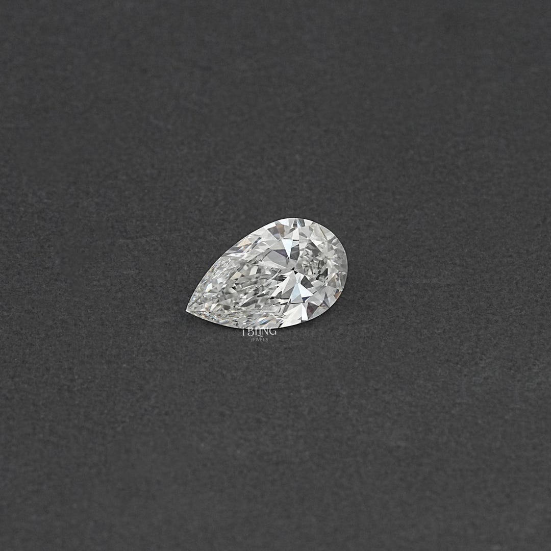IGI Certified Pear-cut Lab-grown Loose Diamond/ Conflict-free Diamond ...