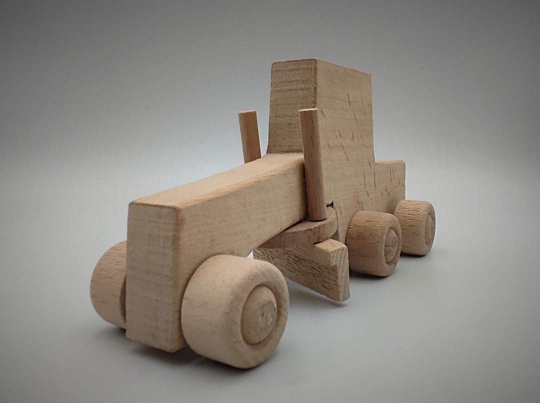 Handmade Wooden Grader Toy - Interactive, Educational, and Customizable ...