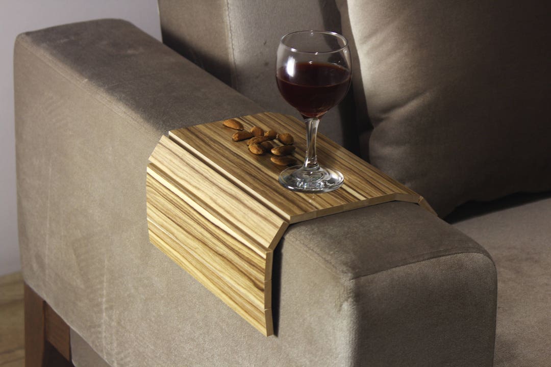 Sofa Tray Table, Couch Tray, Gift,wood,coffee Table,armrest Table,sofa ...