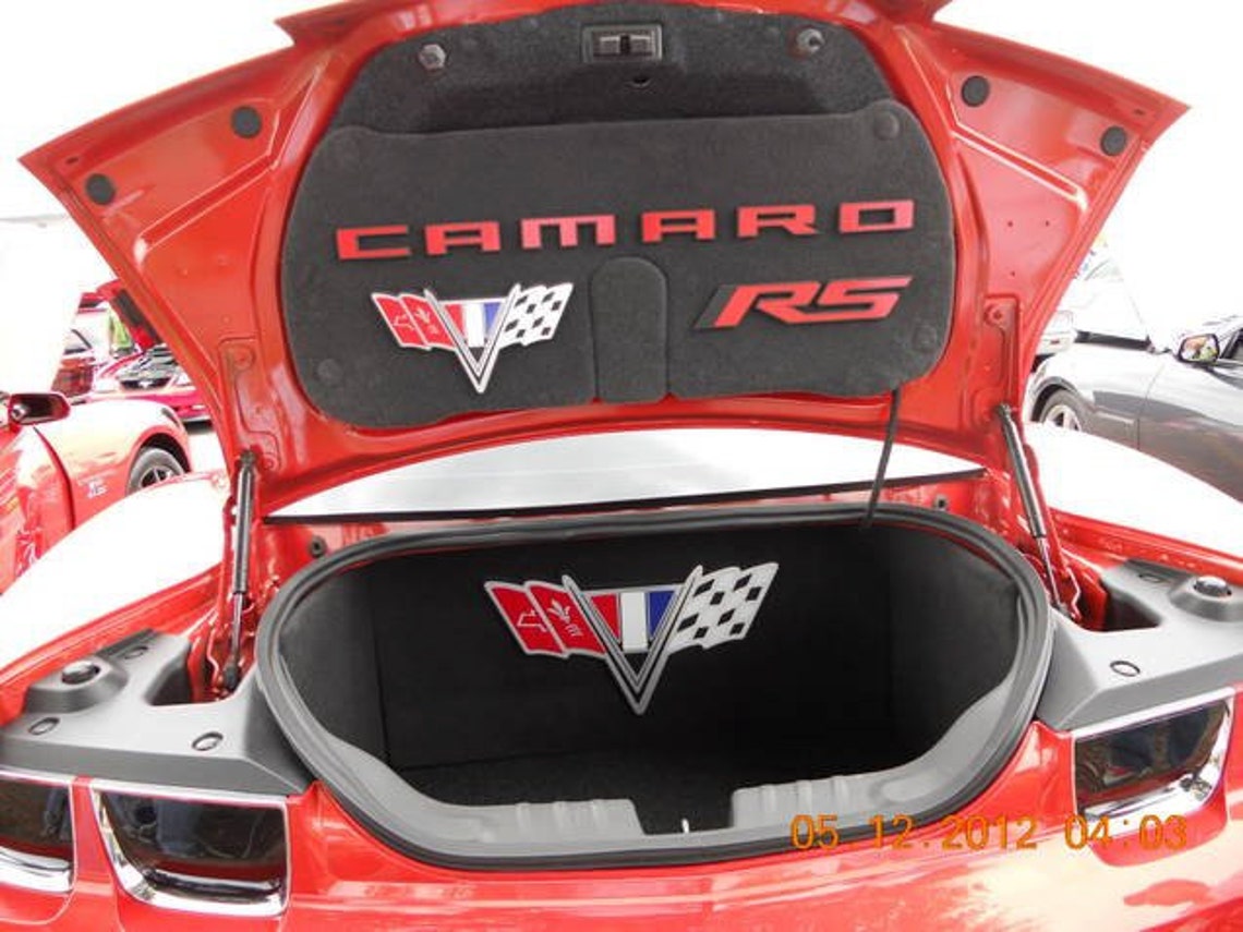 2010 15 Camaro trunk lid panel convertible many trim | Etsy