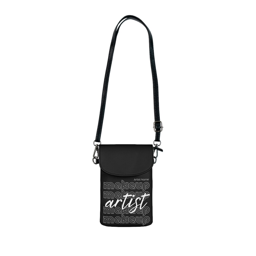 Custom Makeup Artist Onset Phone Bag, Film Makeup Artist Cross Body ...