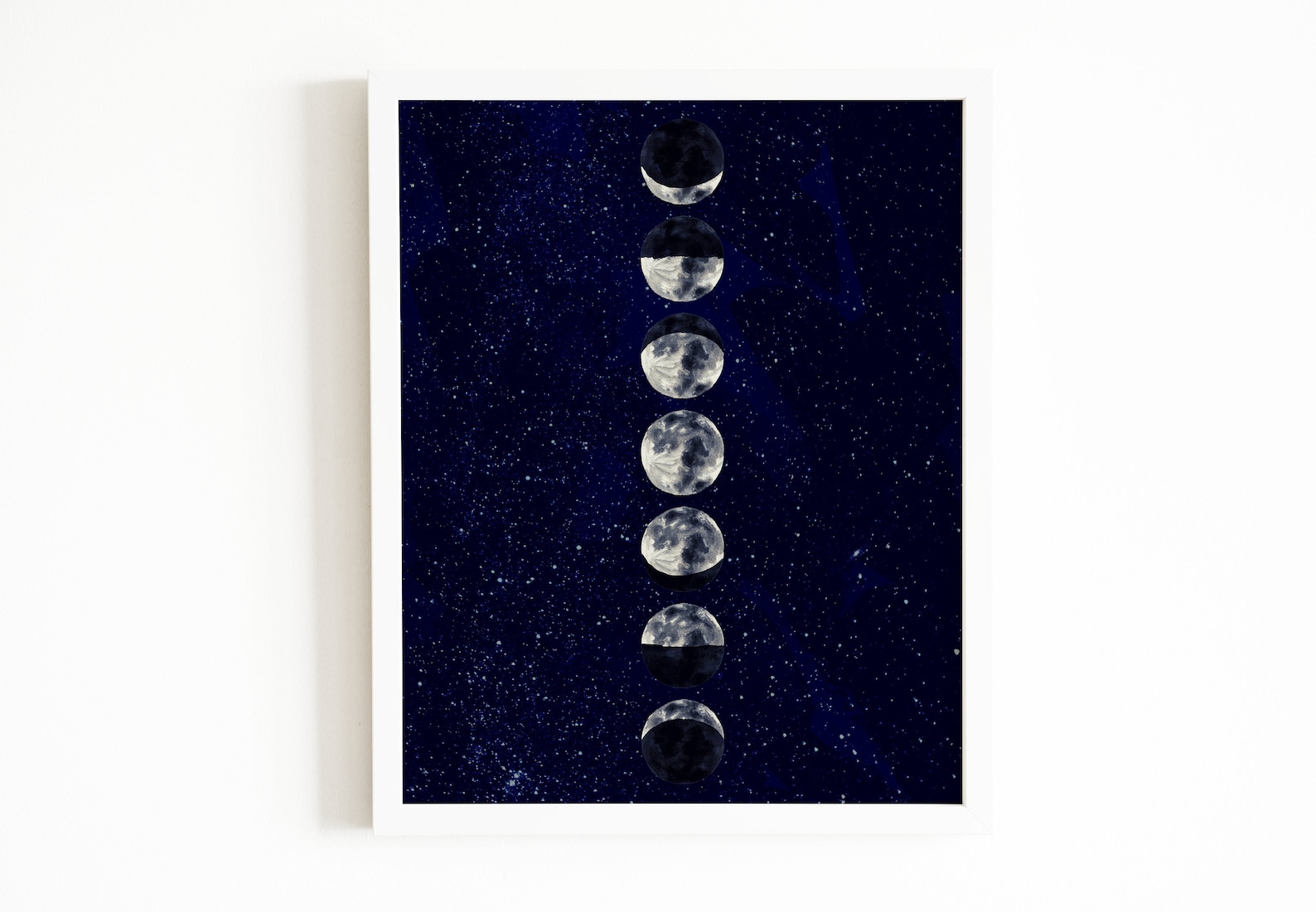 Moon Phases Print Lunar Phases Print Printable Moon Phases - Etsy