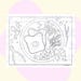 Thanksgiving 2-pack | Coloring Page Download - Etsy