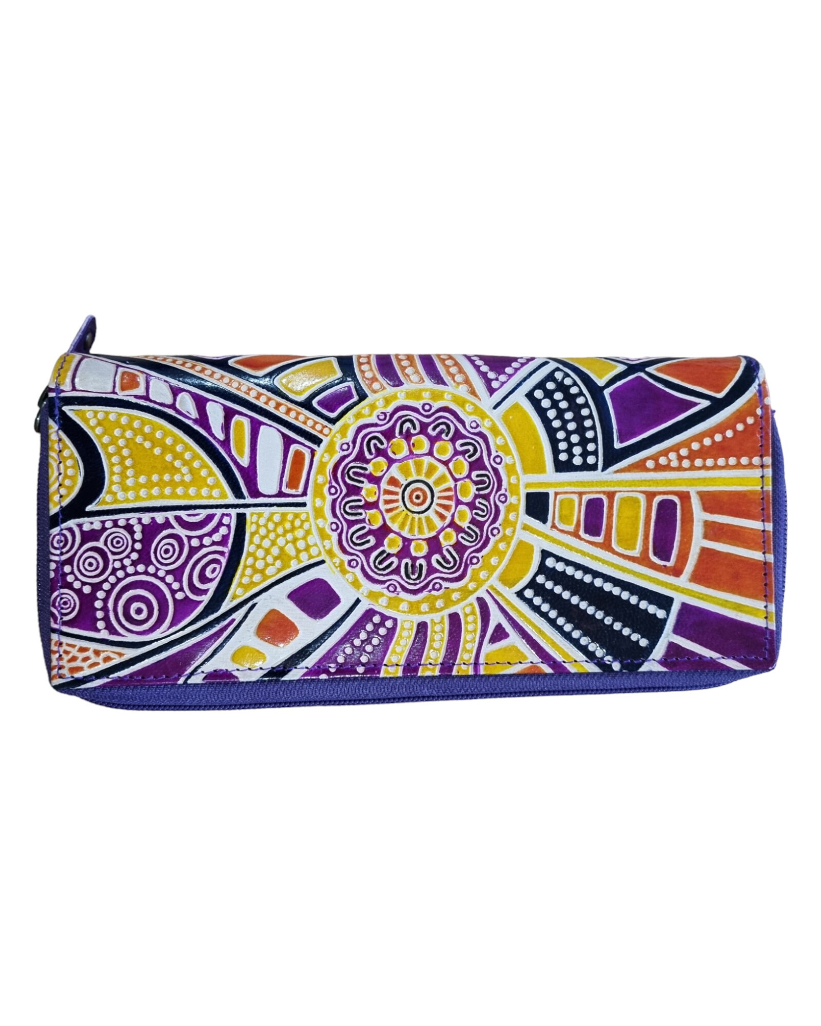 Aboriginal Indigenous Australian Artist Bulurru Wallet Purse road to ...