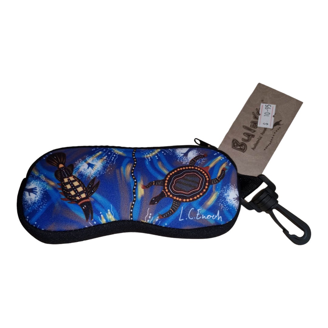 Aboriginal Indigenous Artist Bulurru Sunglasses Case Eyewear MEETING ...