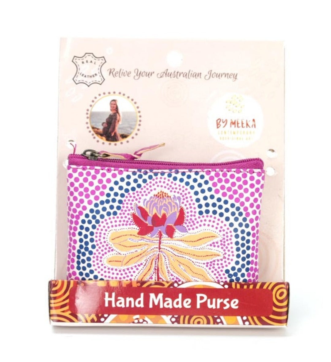 Aboriginal Indigenous Australian Artist Leather Coin Purse - Etsy