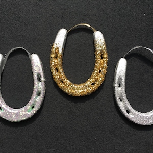 Mini Horseshoe Christmas Ornament - Etsy