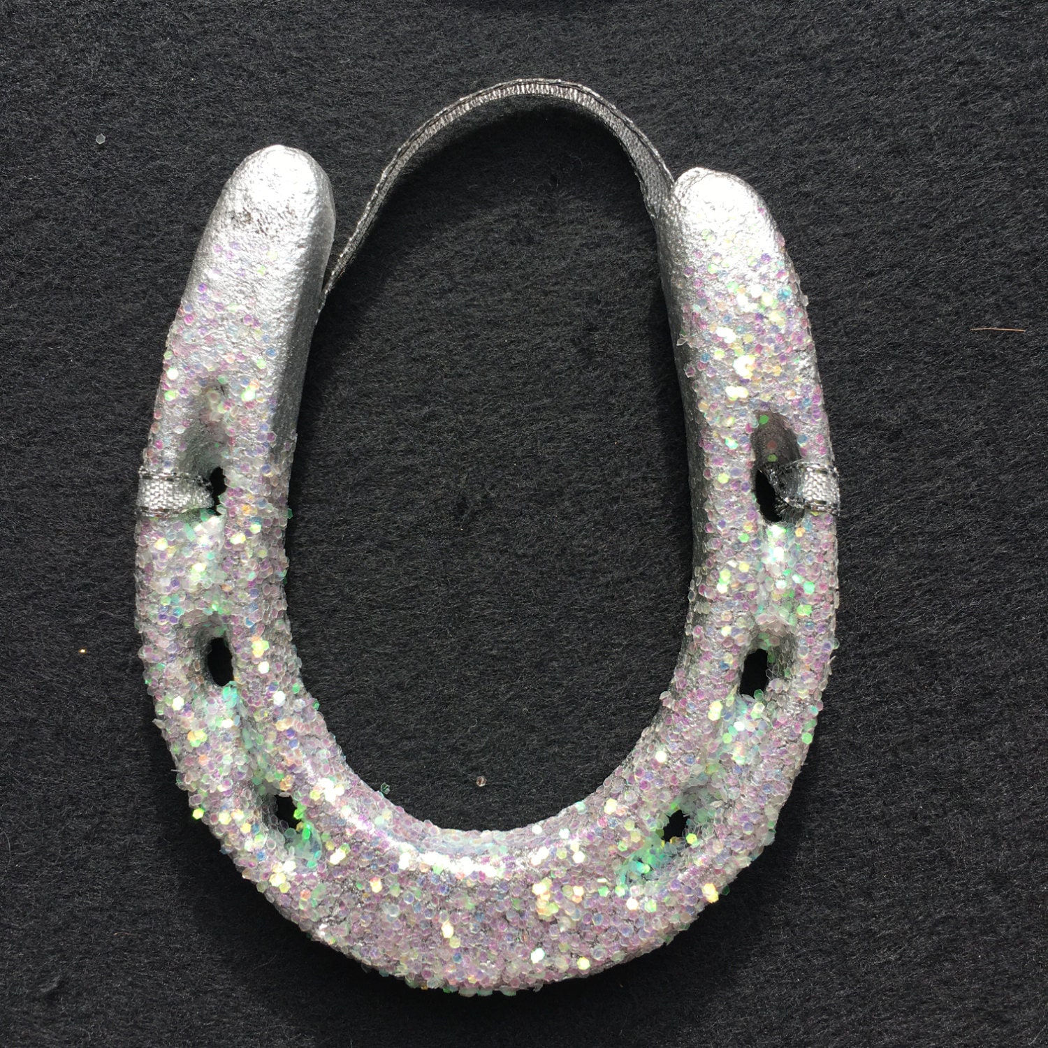 Mini Horseshoe Christmas Ornament - Etsy