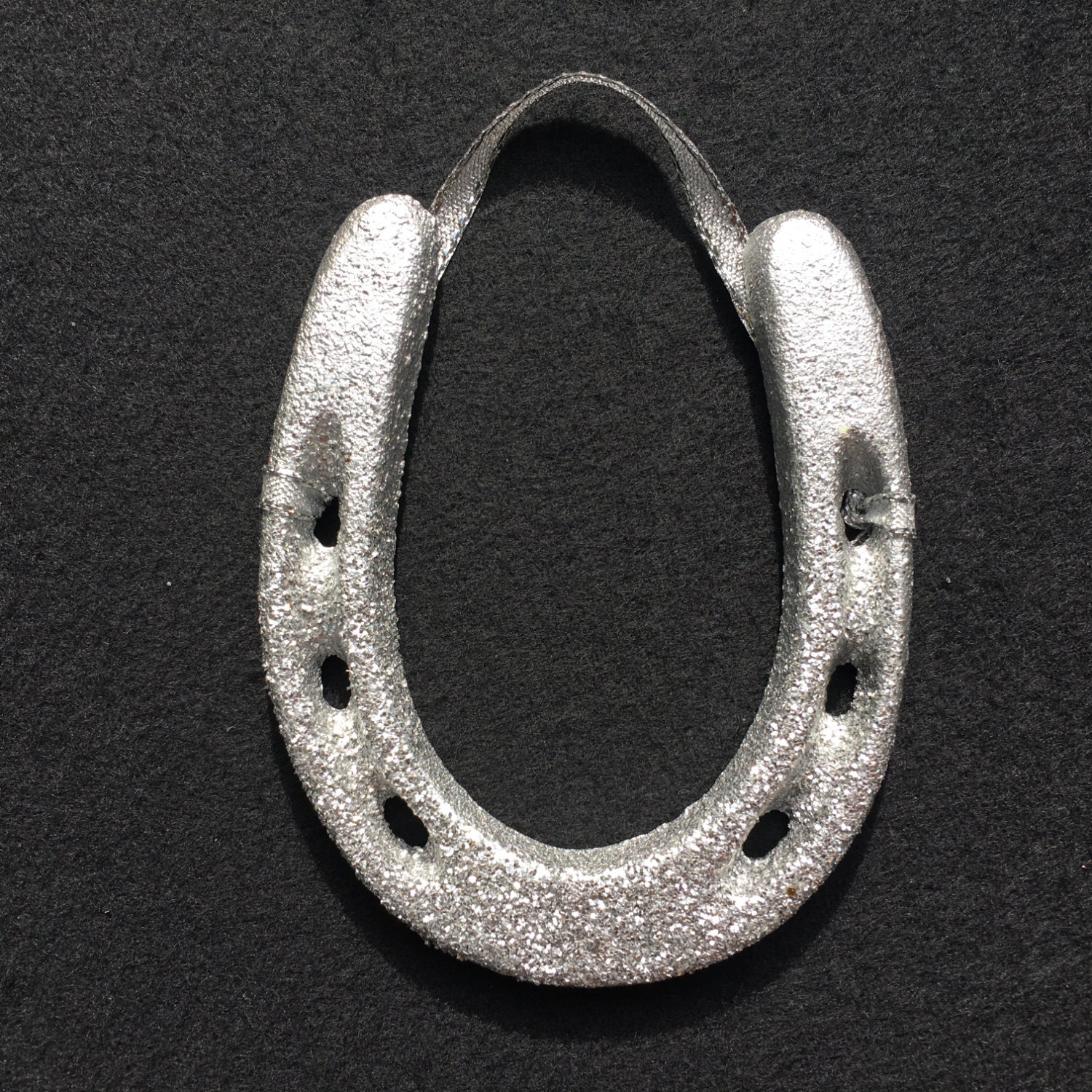 Mini Horseshoe Christmas Ornament - Etsy