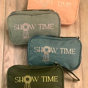 HORSE SHOW Survival Kit Zipper Pouch Makeup Cosmetic Accessories Bag ...