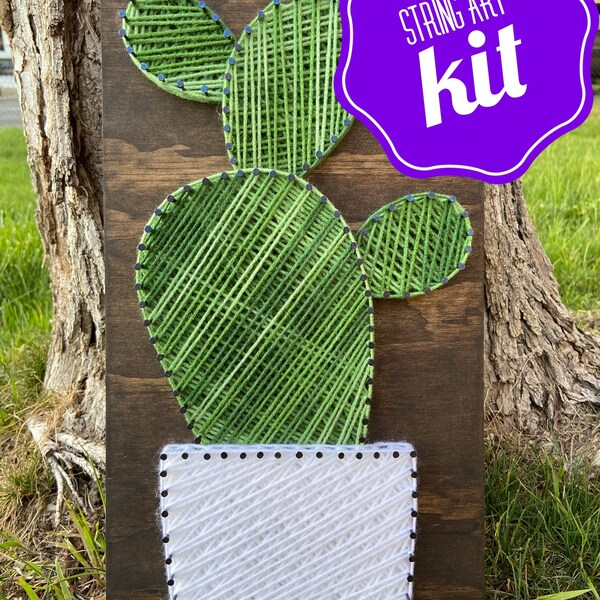 Cactus String Art - Etsy