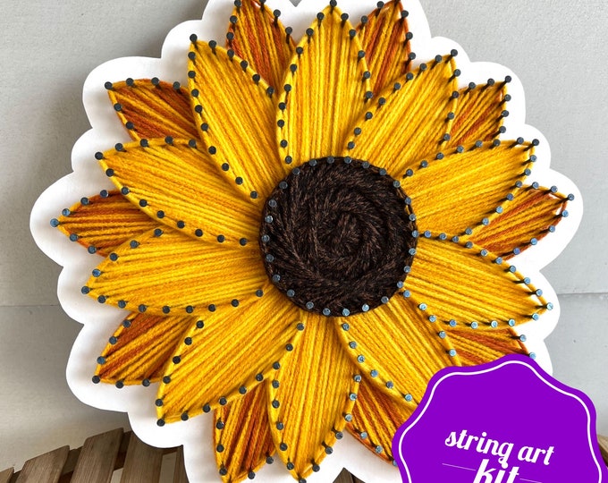 Craft Kits for Adults, Sunflower Coaster Mosaic Kit, DIY Kits for ...