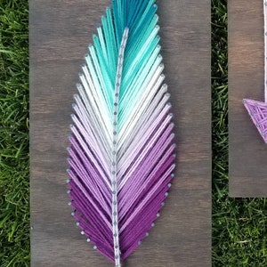Multicolored Feather String Art - Etsy Canada