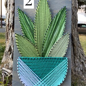 Succulent String Art Kit, DIY Craft, Make Your Own, Boho Decor - Etsy