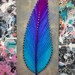 Feather String Art Template - Etsy UK