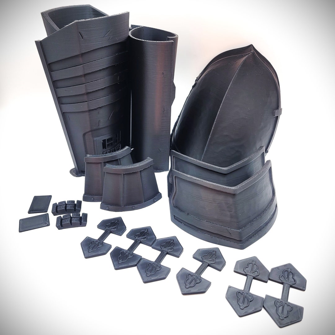 Baylan Skoll Armor From Ahsoka | Physical DIY Kit | Scaled to Fit - Etsy