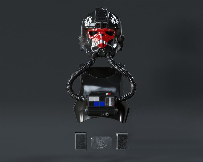 Tie Fighter Helmet and Armor Scaled to Fit - Etsy