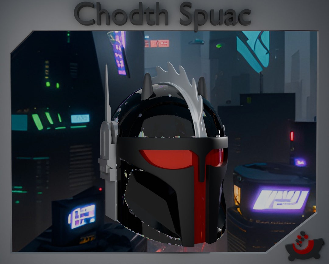 Custom Mandalorian Helmet Files Designed for Easy 3D Printing With Lots ...