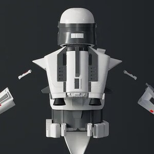 Imperial Mandalorian Jet Pack | Physical DIY Kit - Etsy