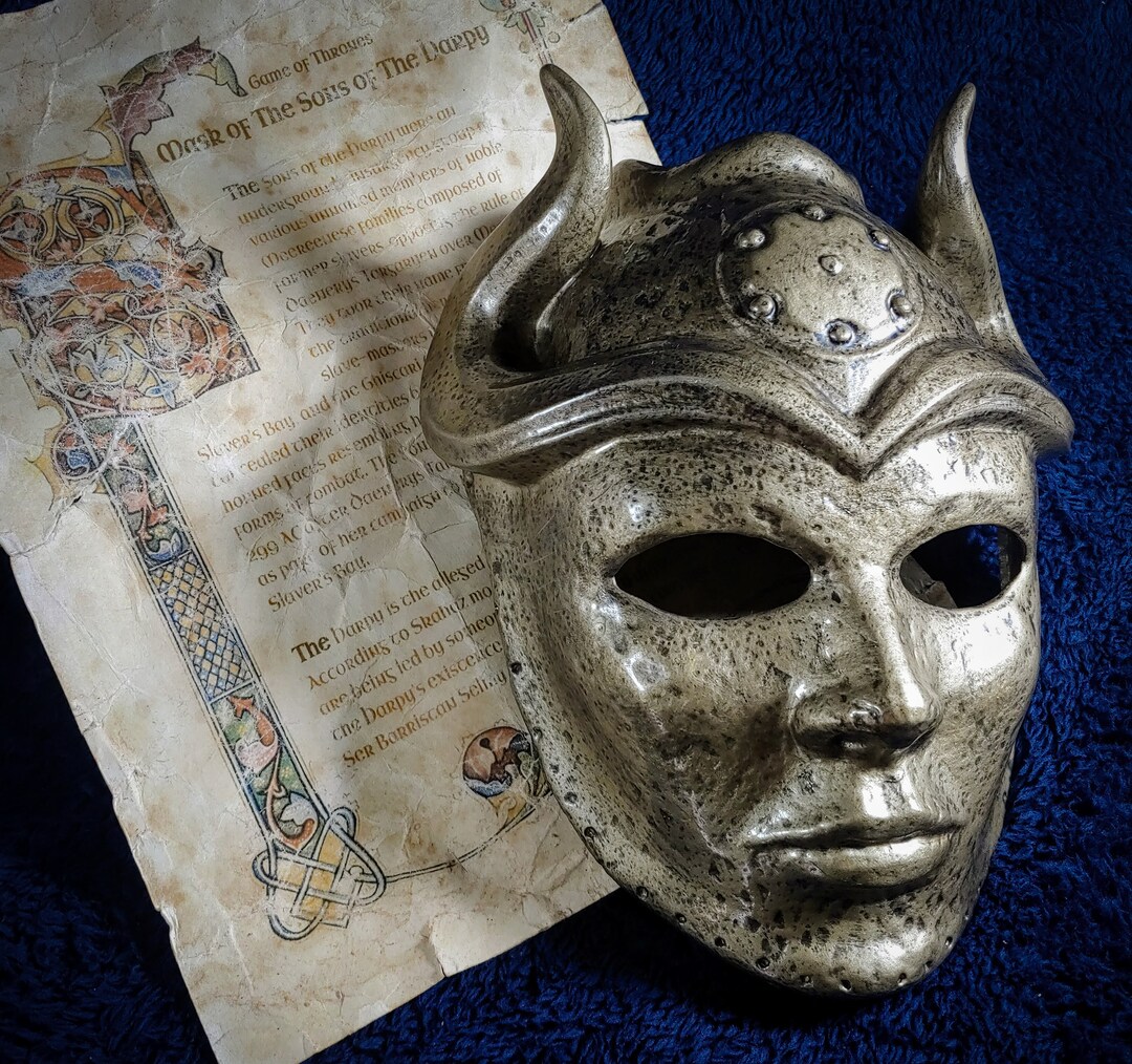 Mask Accessory for GOT Harpy Costumes Unpainted DIY Kit Scaled to Fit ...