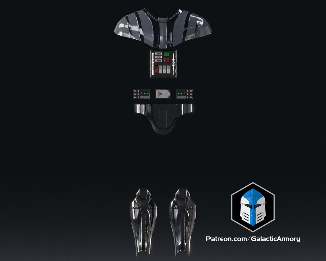 Darth Armor and Helmet Accessories for Vader Costumes | Scaled to Fit ...