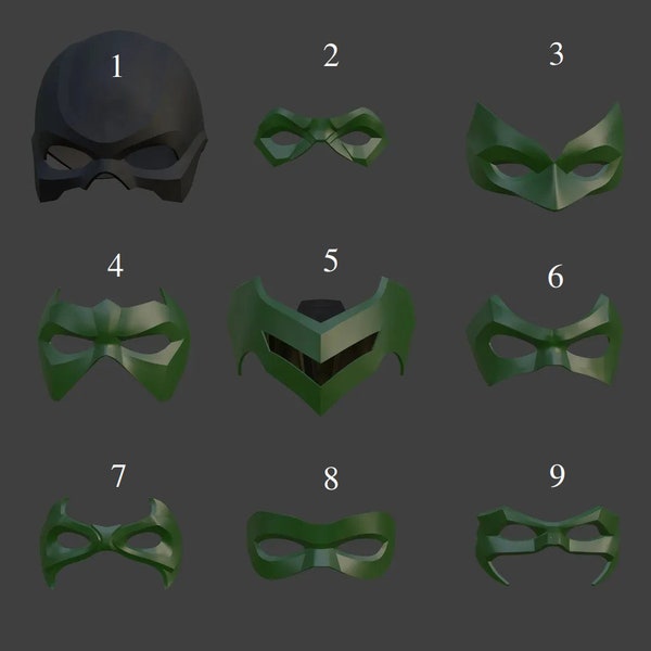 Robin Mask - Etsy