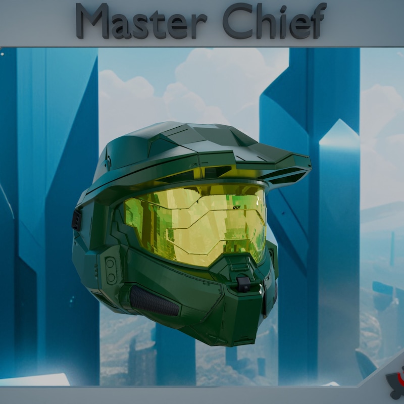 Master Chief Helmet - Etsy