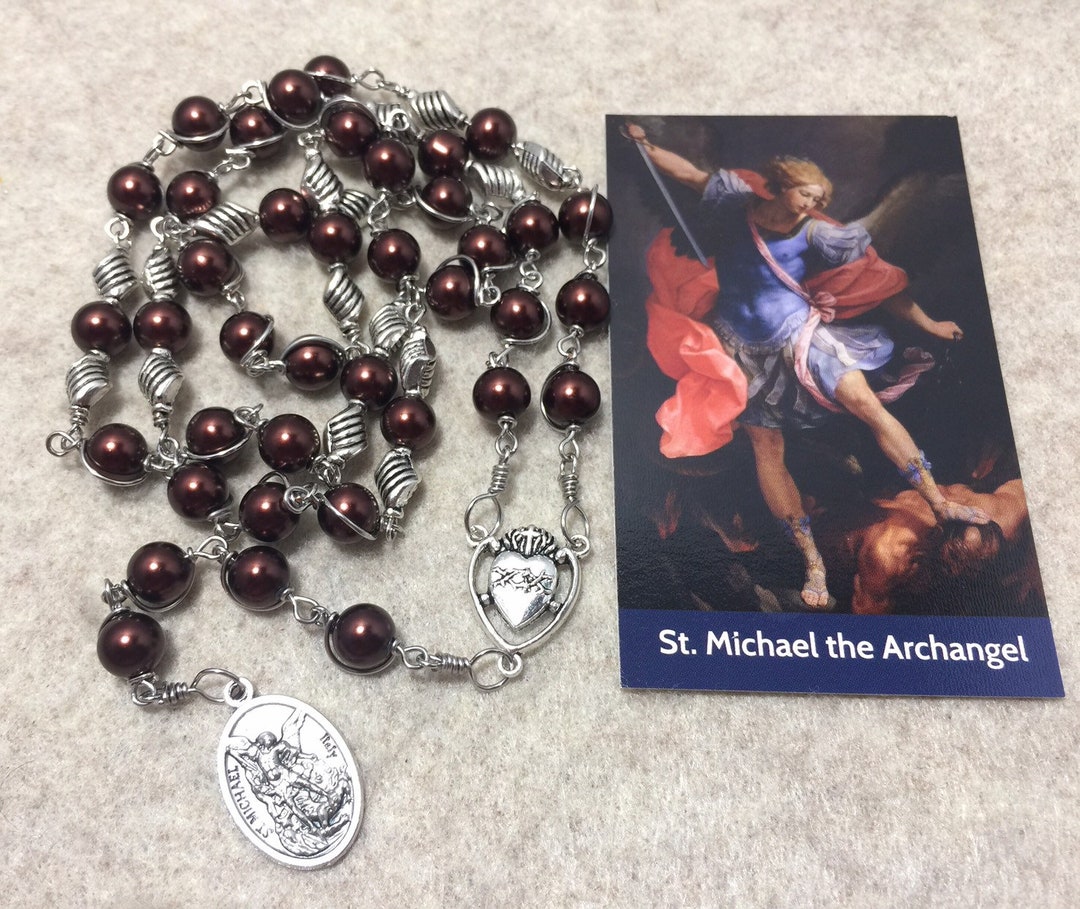 Saint Michael Chaplet | St Michael Rosary | Unbreakable Catholic Rosary ...