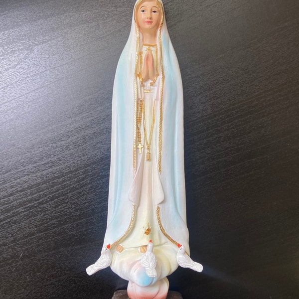 Our Lady of Fatima Statue - Etsy
