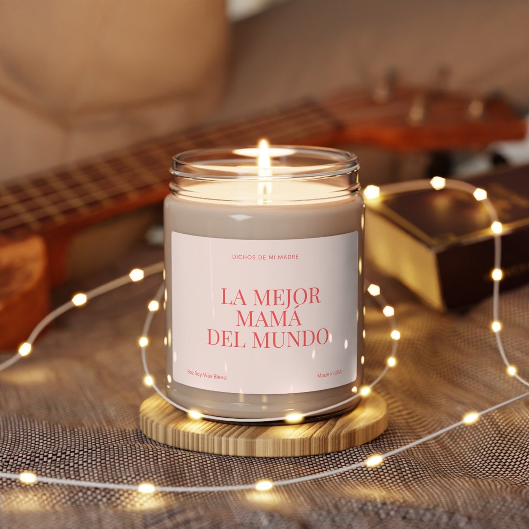 La Mejor Mama Candle, Mexican Candles, Madre, Mother's Day Gift ...