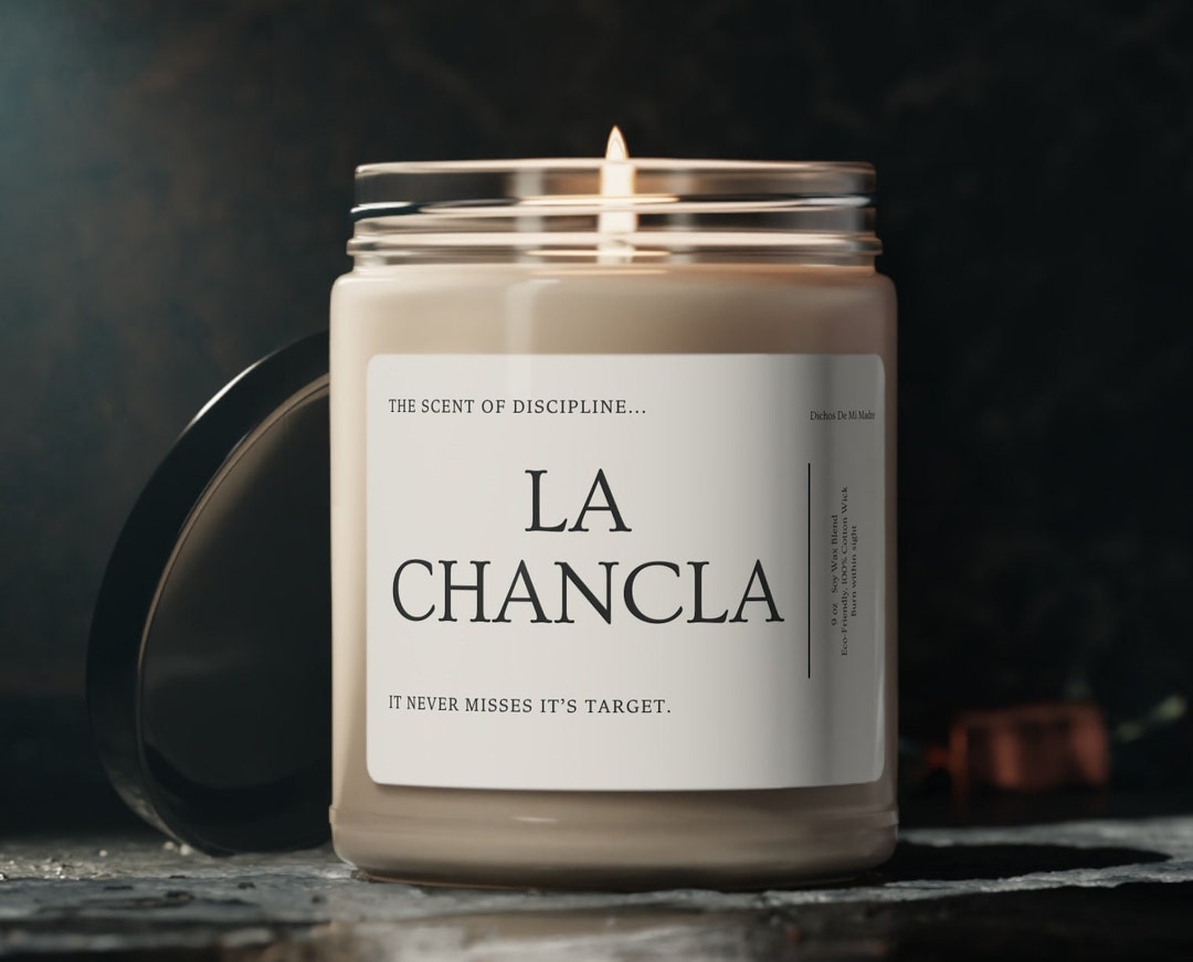 Mexican Candles, La Chancla Candle, Spanglish Gift, Mexican Mom Gift ...